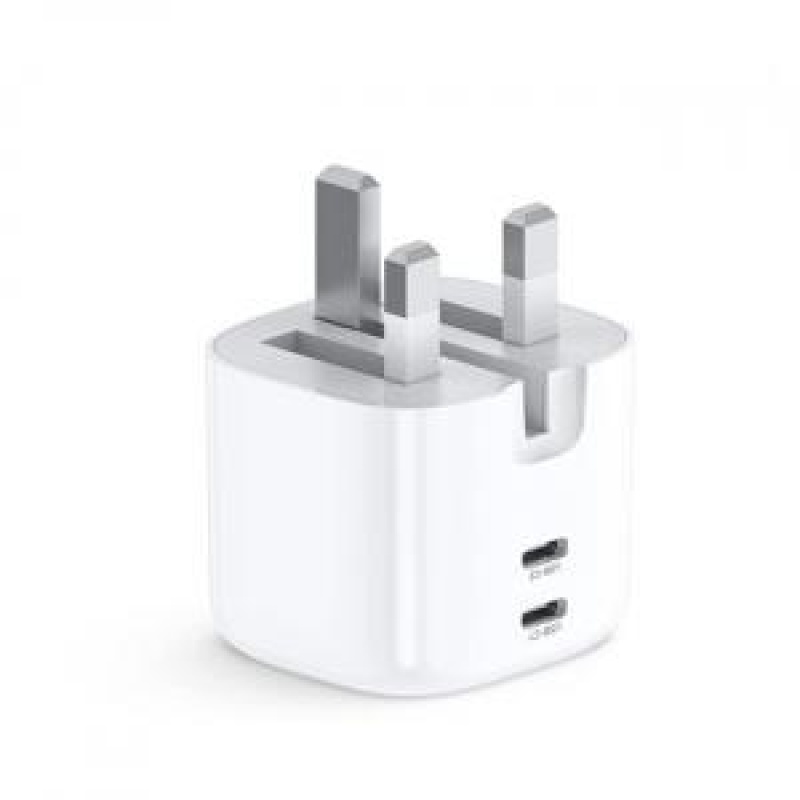wiregcc - UGREEN USB C Charger Plug 40W Foldable 2-Port 20W